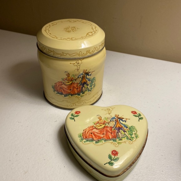 Accents | Daher Tin Containers Victorian Style | Poshmark